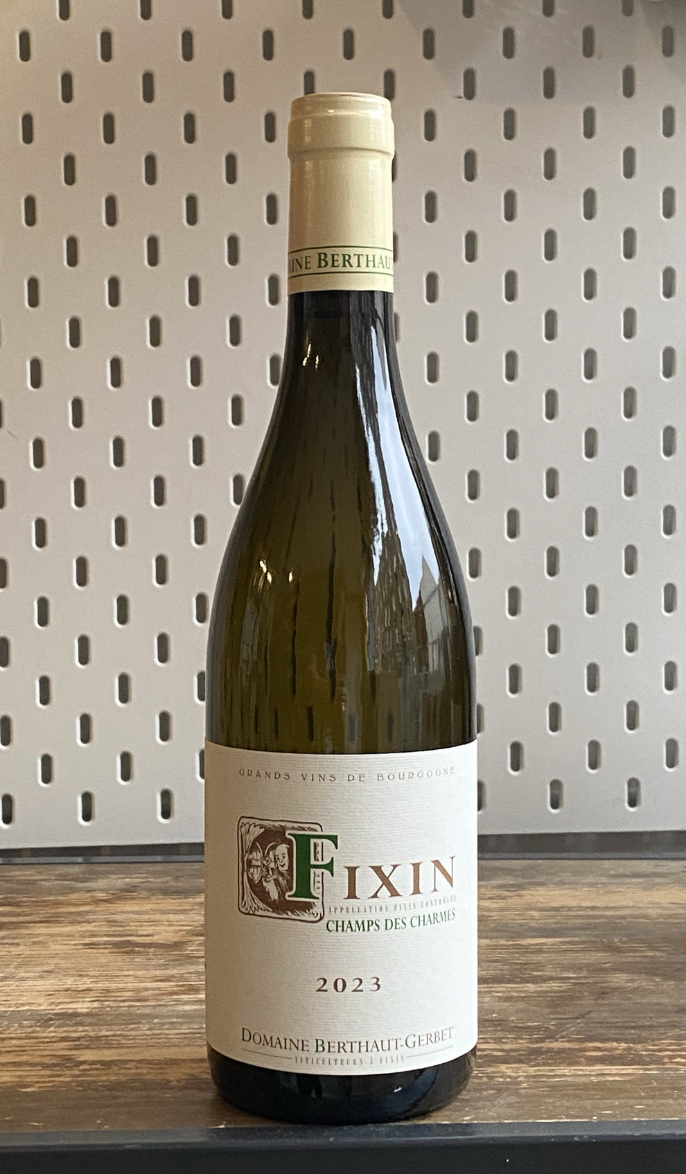 Domaine Berthaut-Gerbet Fixin Champs des Charmes Blanc 2023 – The Beerhive