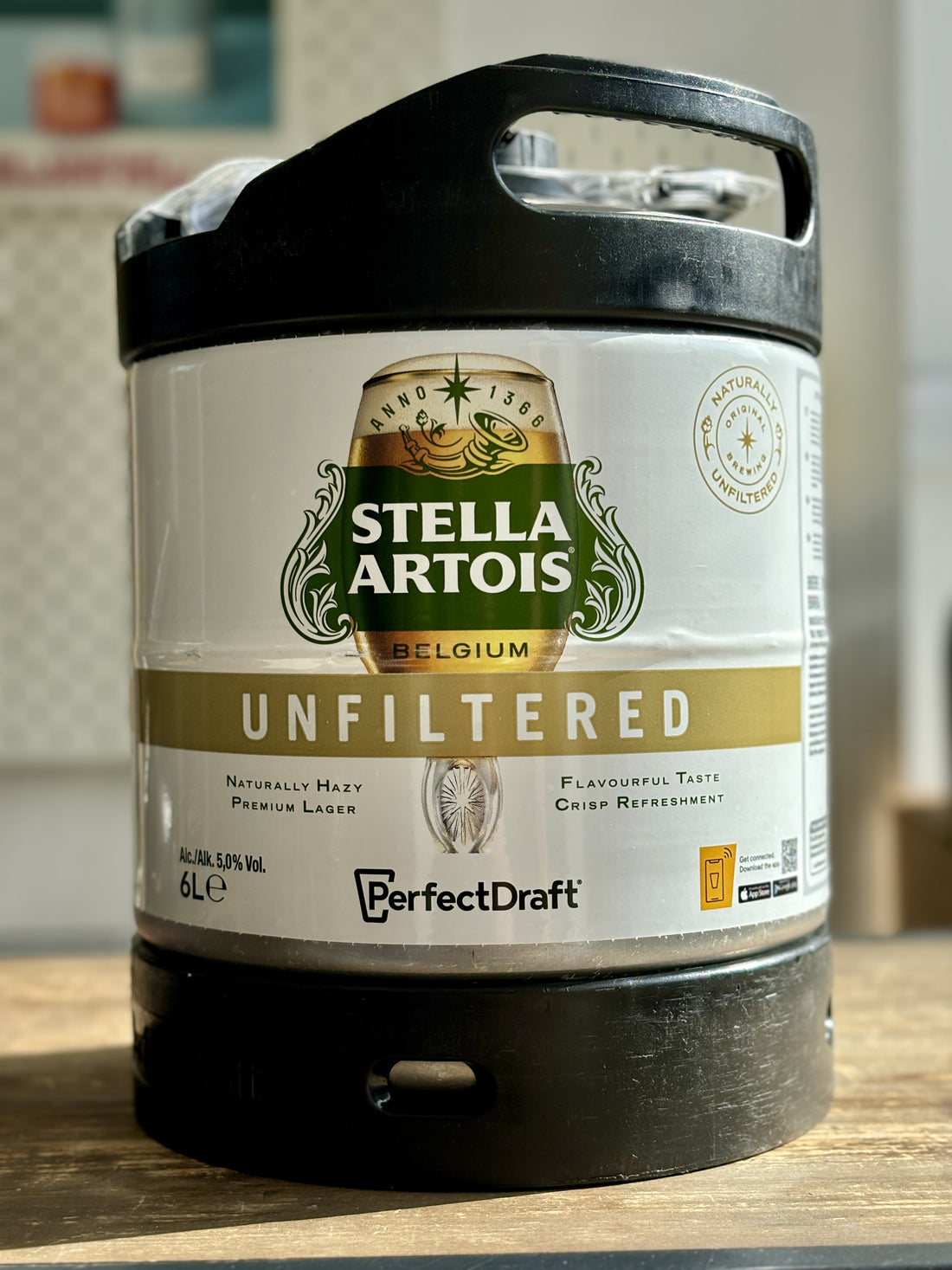 Stella Artois Unfiltered Perfect Draft 6 Litre Keg – The Beerhive